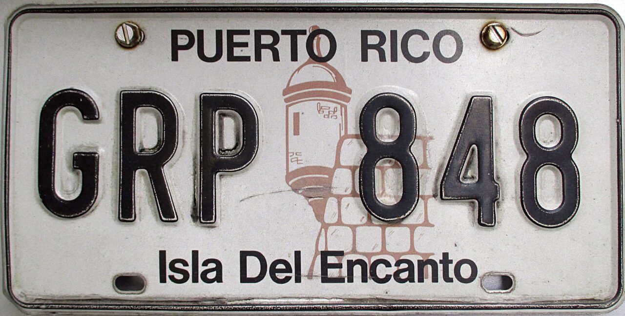 La historia y evolución de las tablillas de carros en Puerto Rico ...